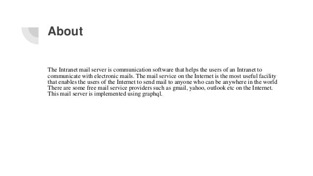 Internet Mail Server Using Graphql PPT.pptx Internet Mail Server Using Graphql PPT.pptx