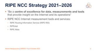 RIPE NCC Internet Measurement Tools | PPT