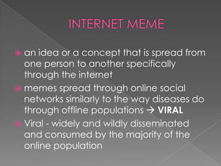 Internet memes and the millenial learners | PPT