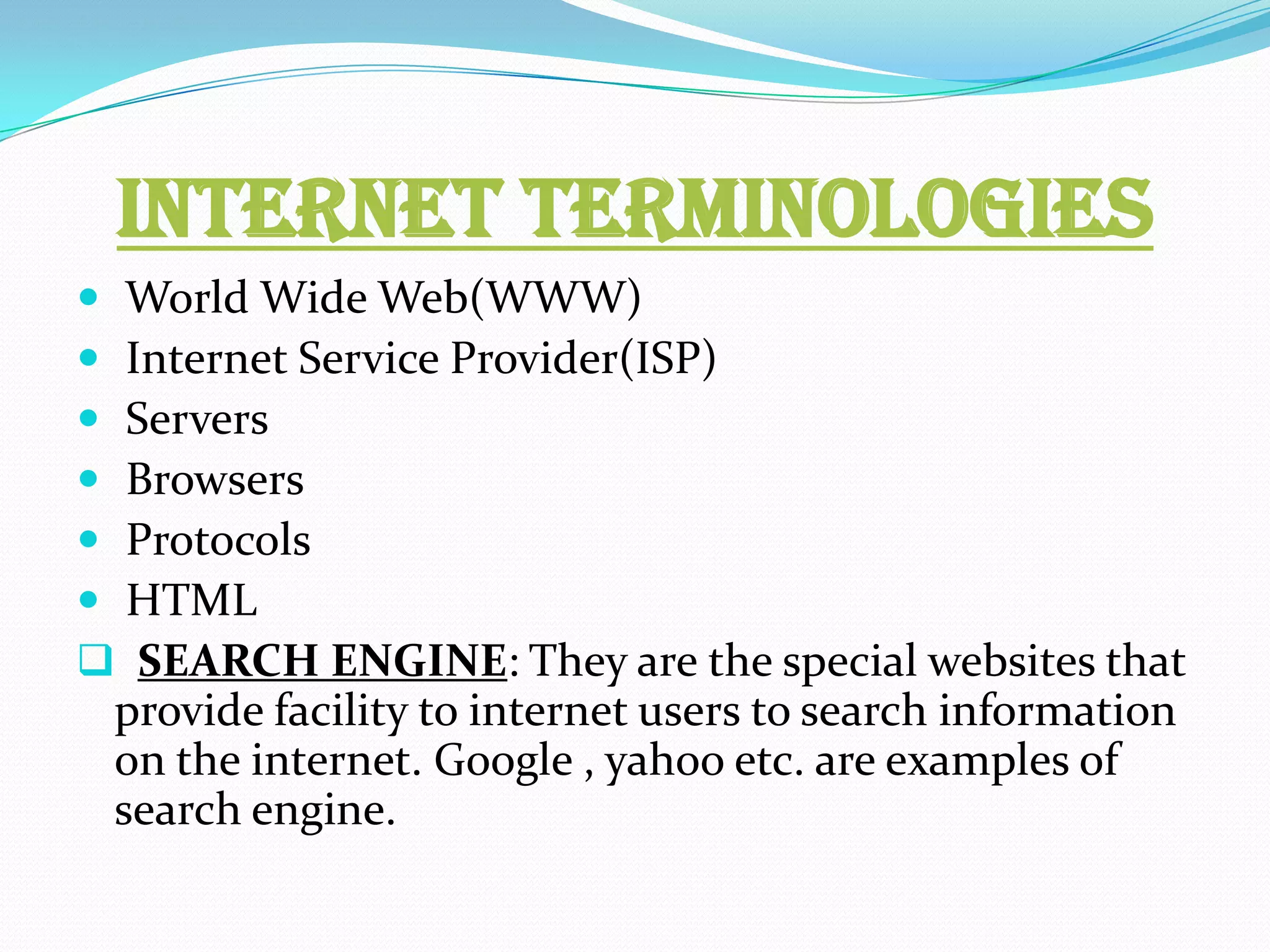 Internet ,merits demerits, features | PPSX