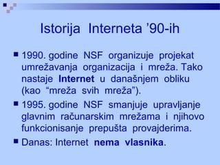 Internet Nemanja | PPT