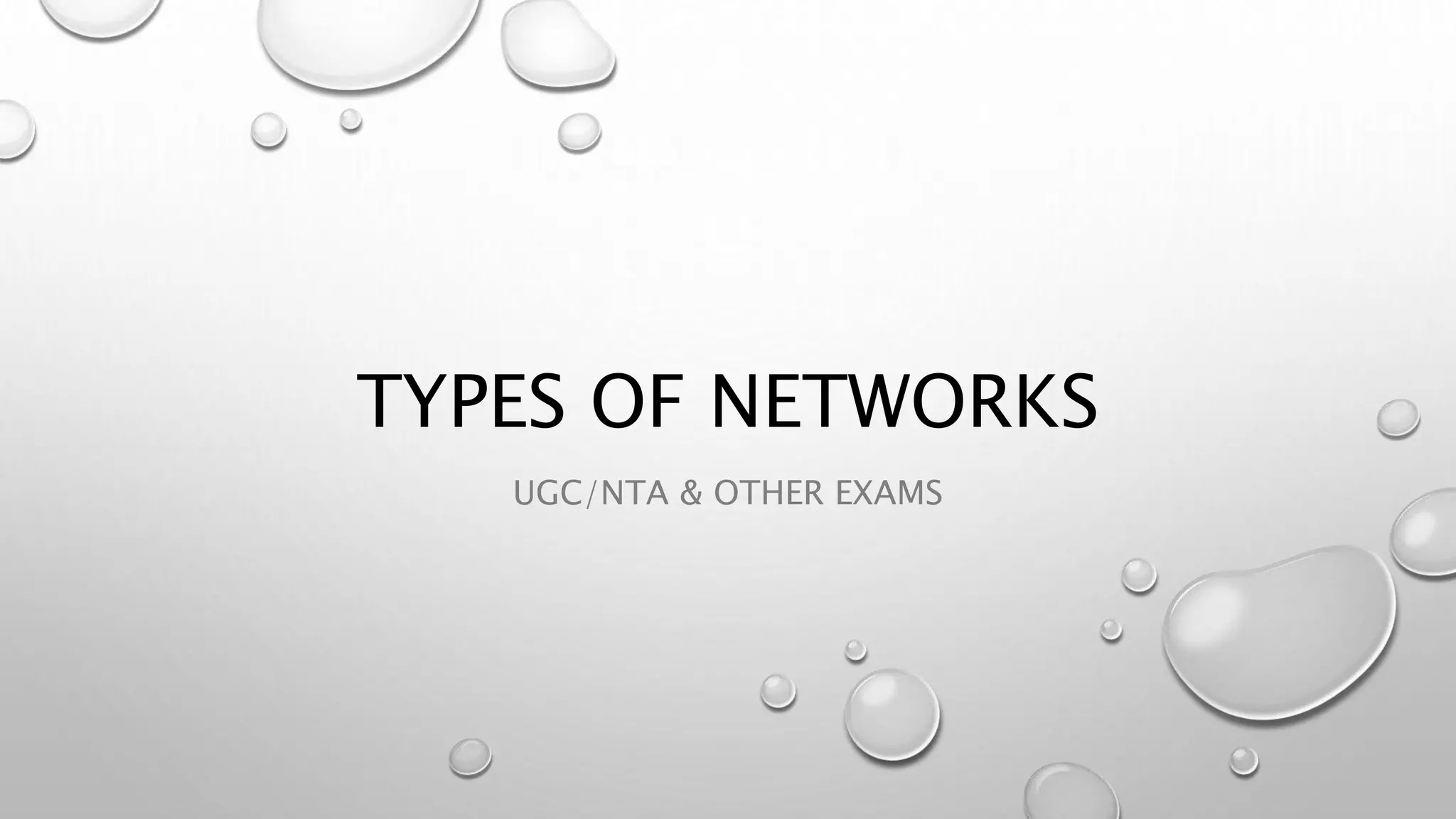 Types of Network | PPTX