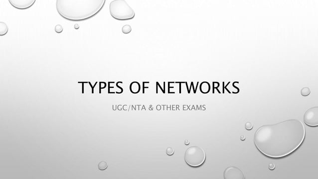 Types of Network | PPT