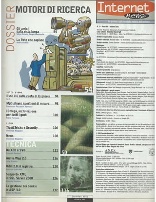 Internet news ottobre 2001 | PDF