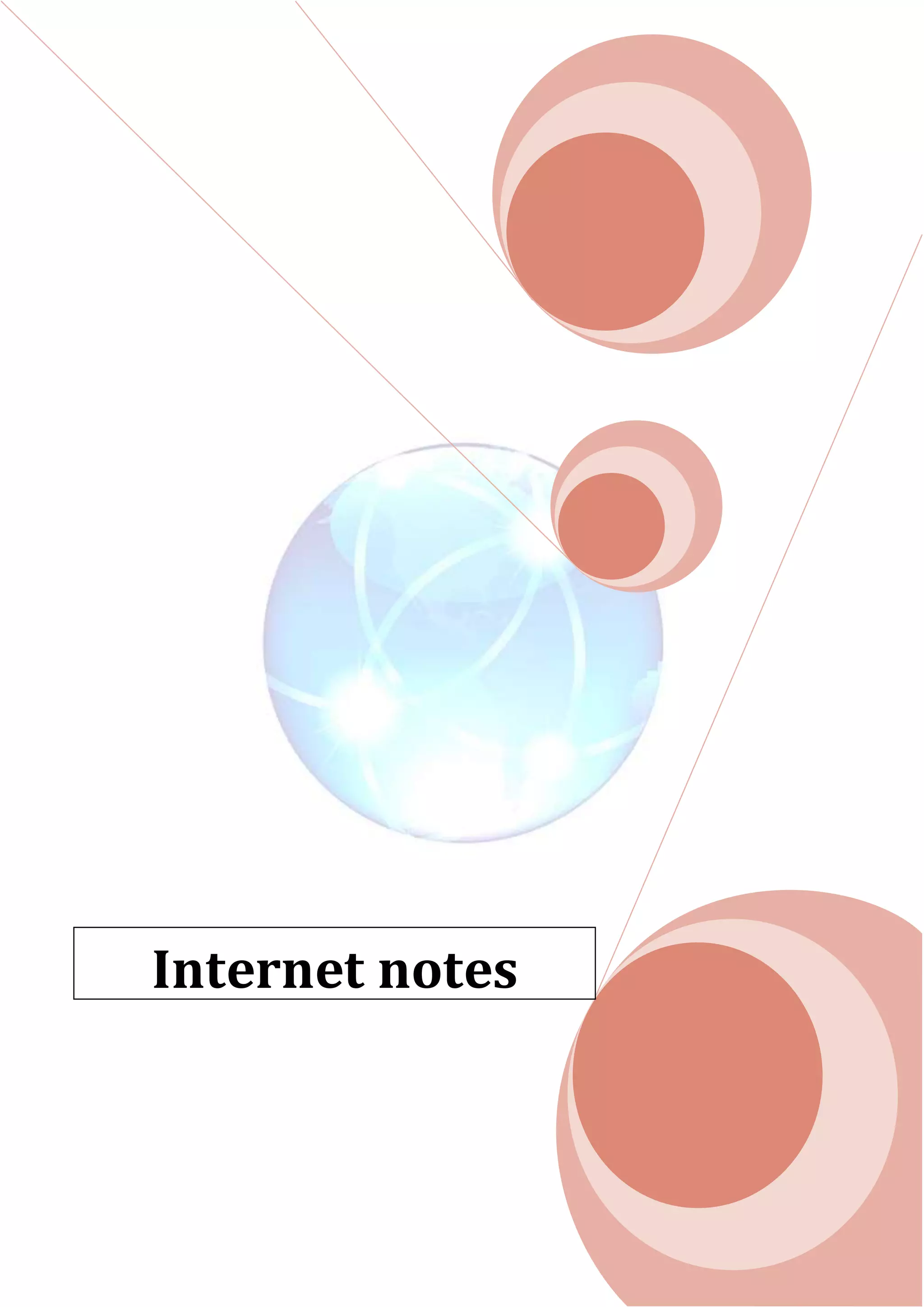 Internet notes | DOCX