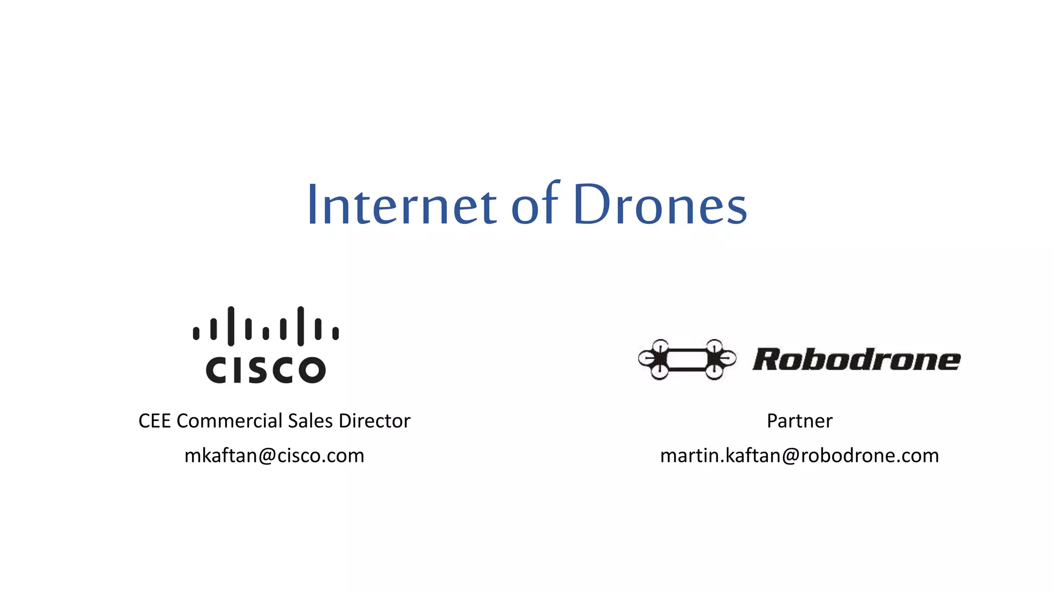 120": Internet of Drones | PPT