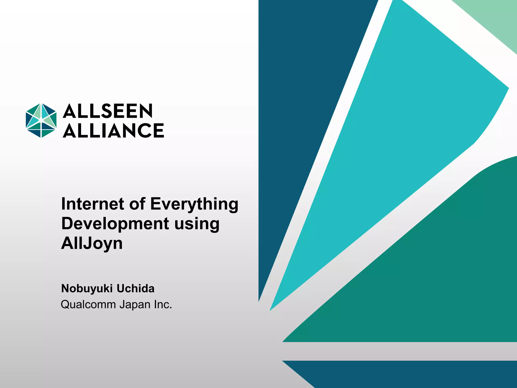 Internet of Everything Development Using AllJoyn | PDF