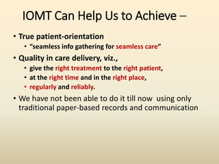 Internet of medical things (IOMT) | PDF