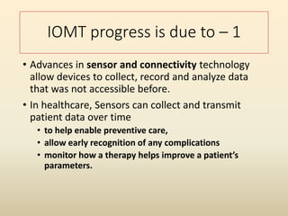 Internet of medical things (IOMT) | PDF