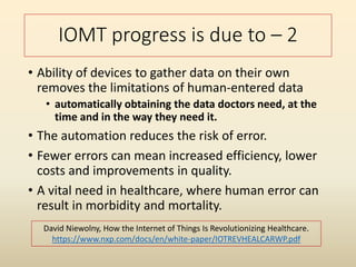 Internet of medical things (IOMT) | PDF