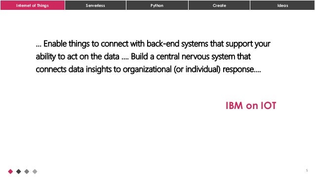 Internet of Python - IOT with Python and Serverless | Sonal Raj | Hyd…