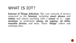 Internet of thing(iot) | PPT