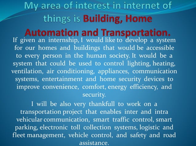 Internet of Things | PPT