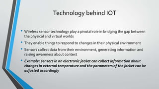 Internet of things | PPTX