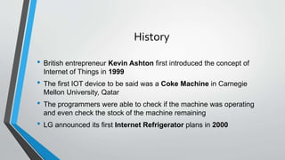 Internet of things | PPTX