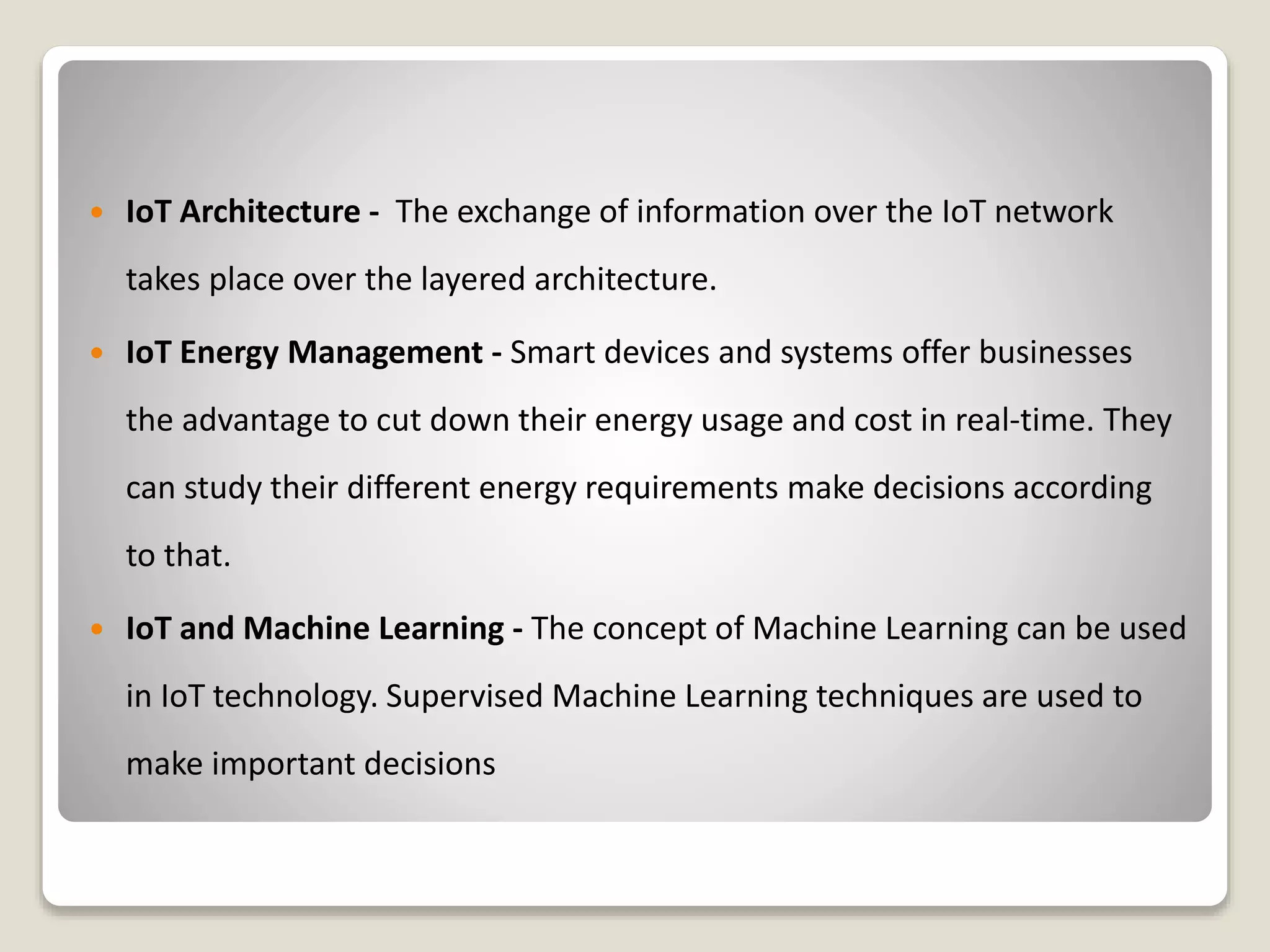 Internet of Things(IoT) - Introduction and Research Areas for Thesis | PPTX