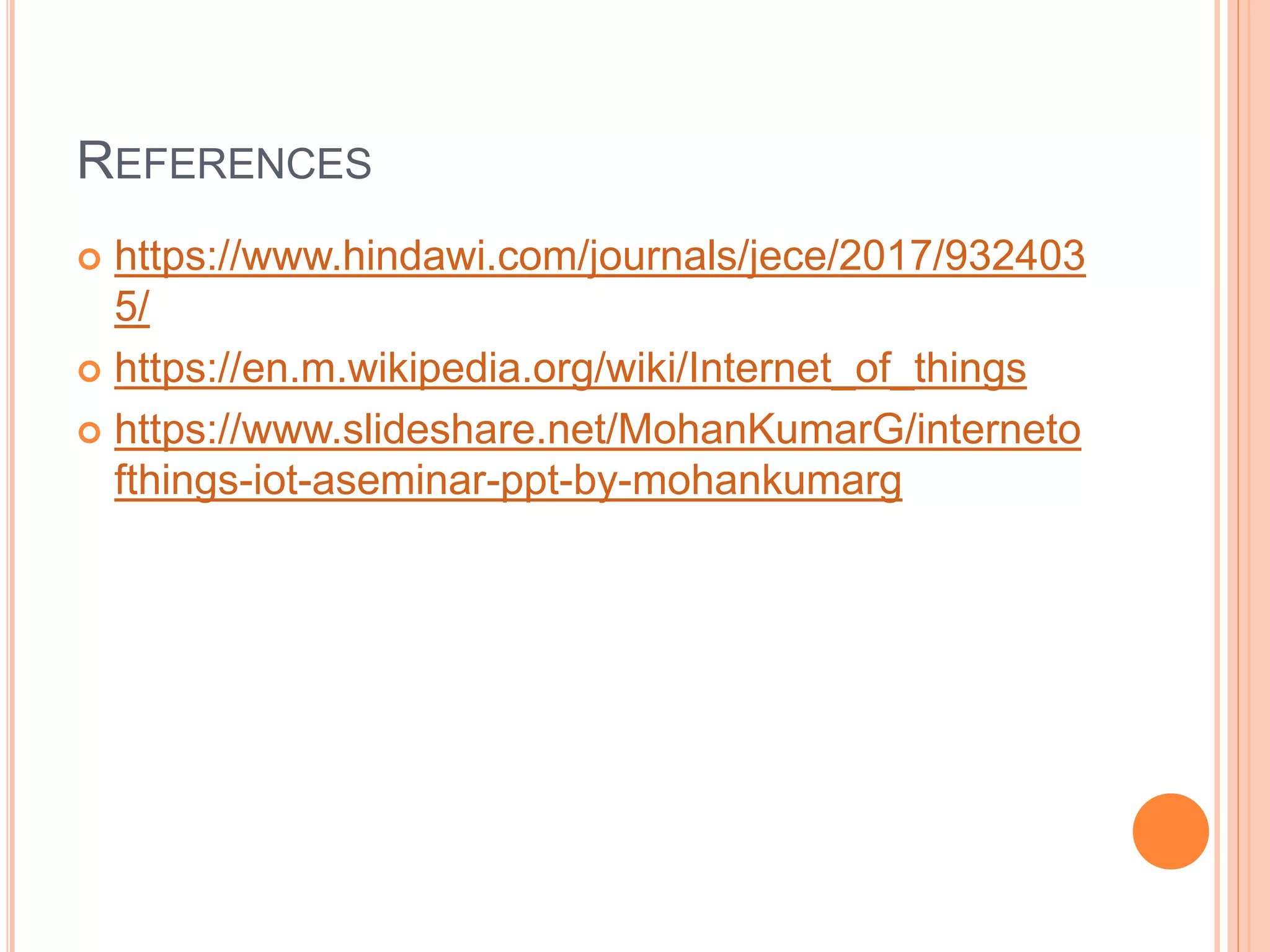 Internet of things | PPTX