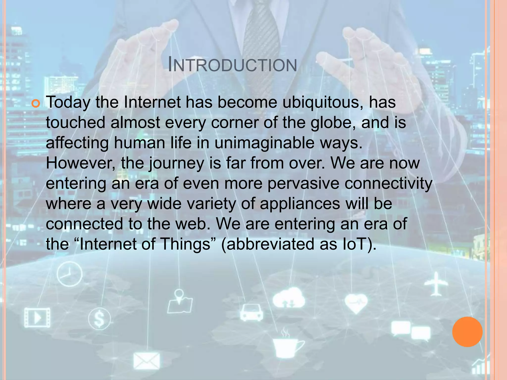 Internet of things | PPTX