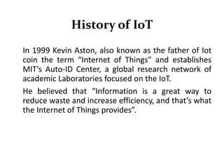 Internet of things | PPTX
