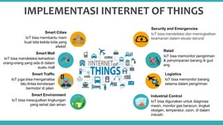 Internet of things | PPTX