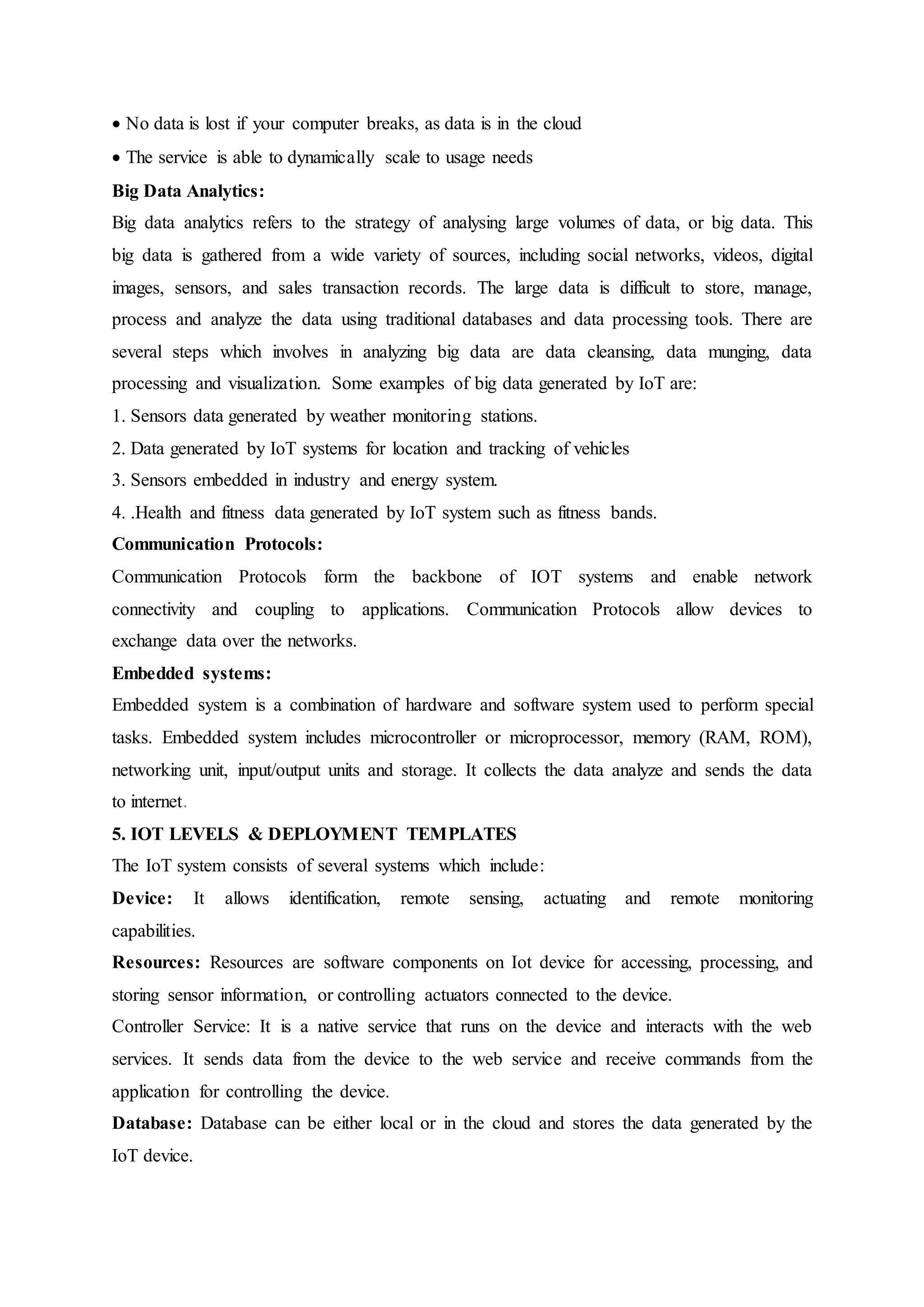 Internet of things unit-1 | DOCX