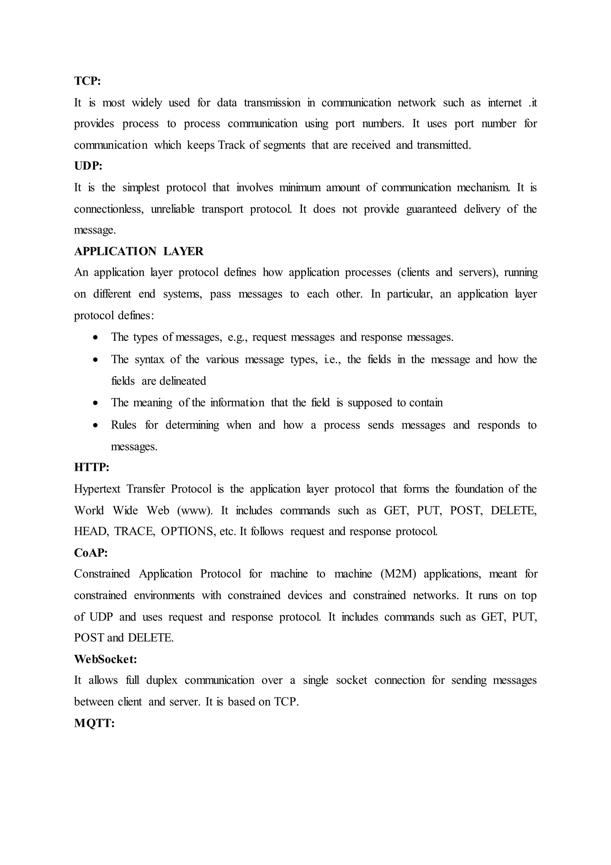 Internet of things unit-1 | DOCX