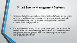 Internet of things (IOT) and Green Computing | PPTX