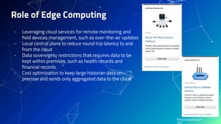 Internet of things case studies of edge computing | PPT