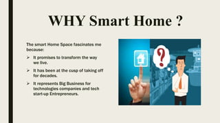 Internet Of Things - Smart Home Technology | PPTX