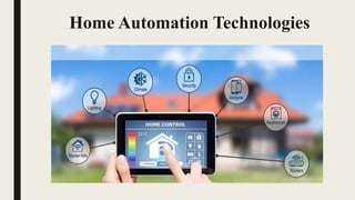 Internet Of Things - Smart Home Technology | PPTX