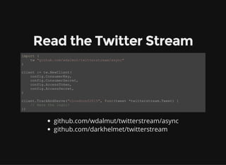 Read Twitter Stream and Tweet back pictures with Raspberry Pi & AWS Lambda | PPT