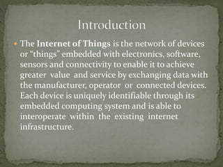Internet of Things | PPT