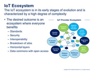 Internet of things ecosystem: The quest for value | PPT