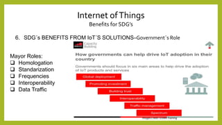 Internet of things Benefits for SDG´s | PPT