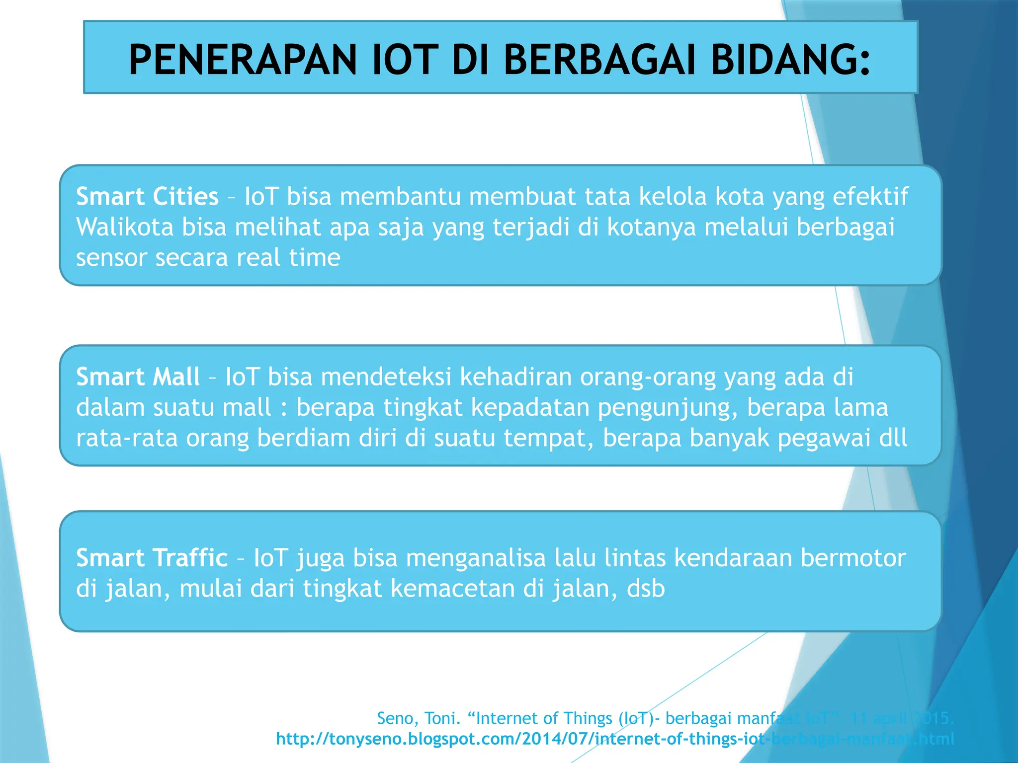 Aplikasi IOT Pada Sistem Kendali Universitas Pembangunan Panca Budi | PPT