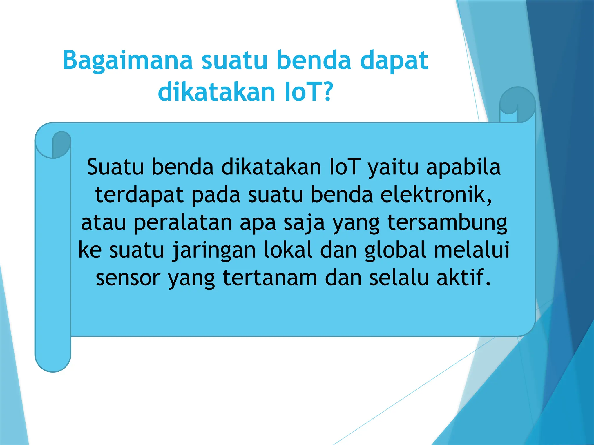 Aplikasi IOT Pada Sistem Kendali Universitas Pembangunan Panca Budi | PPT