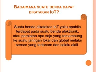 Internet of things (iot) | PPTX