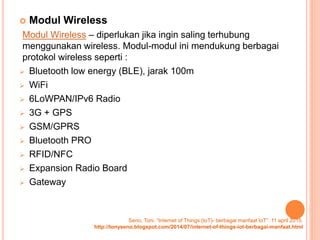 Internet of things (iot) | PPTX