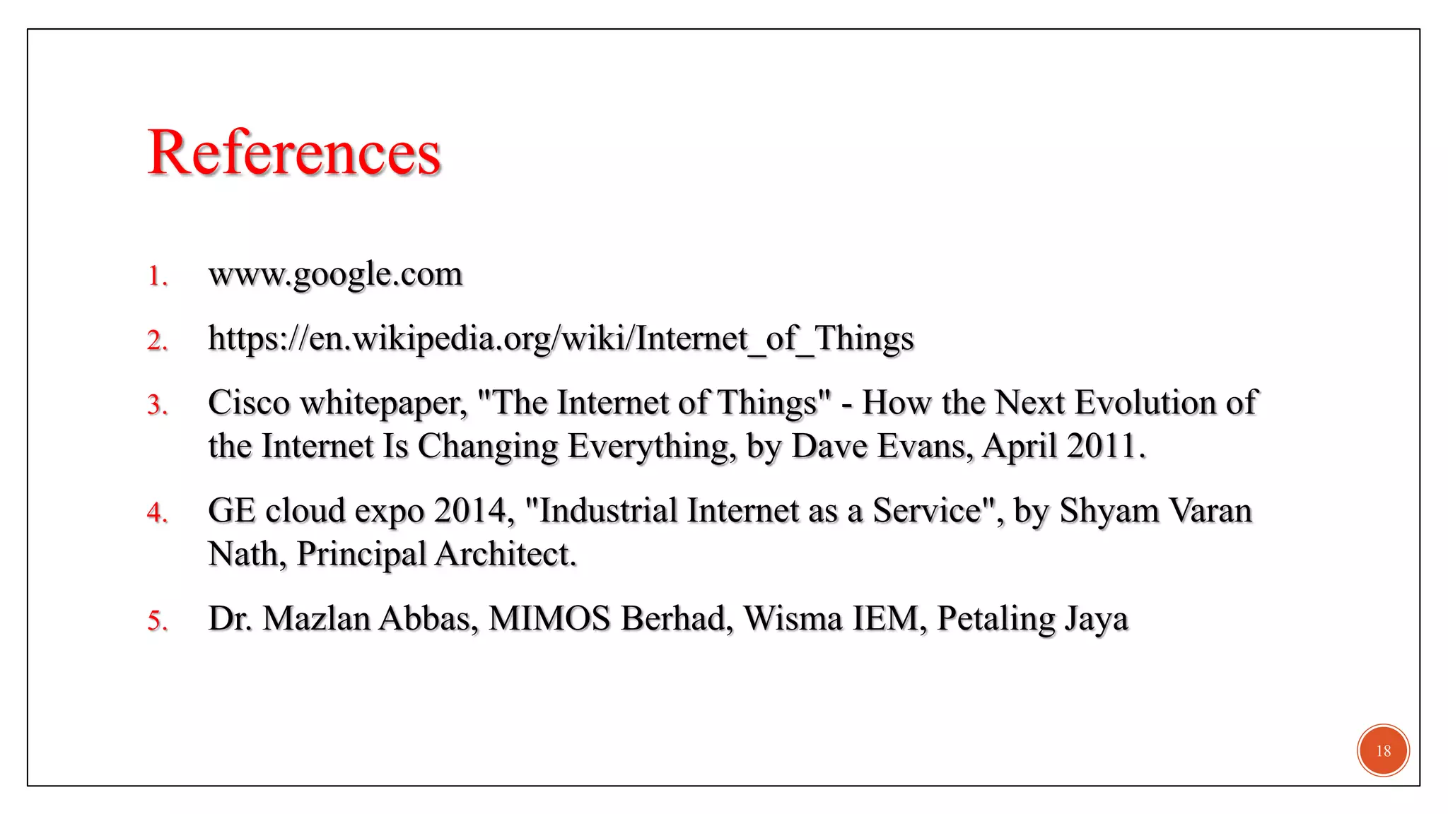 Internet of things(IoT) | PPTX