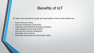 Internet of Things (IoT) | PPTX