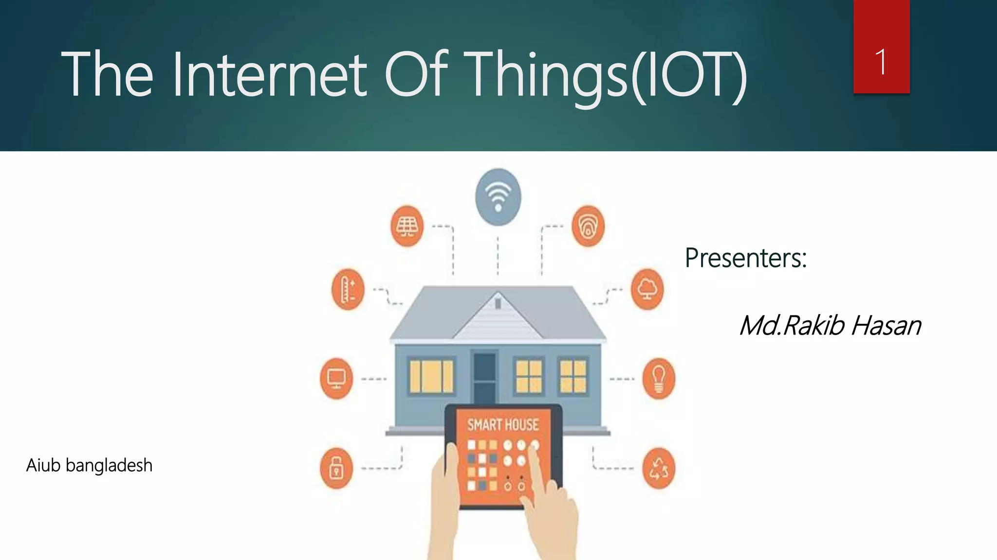 Internet of things(iot) | PPTX
