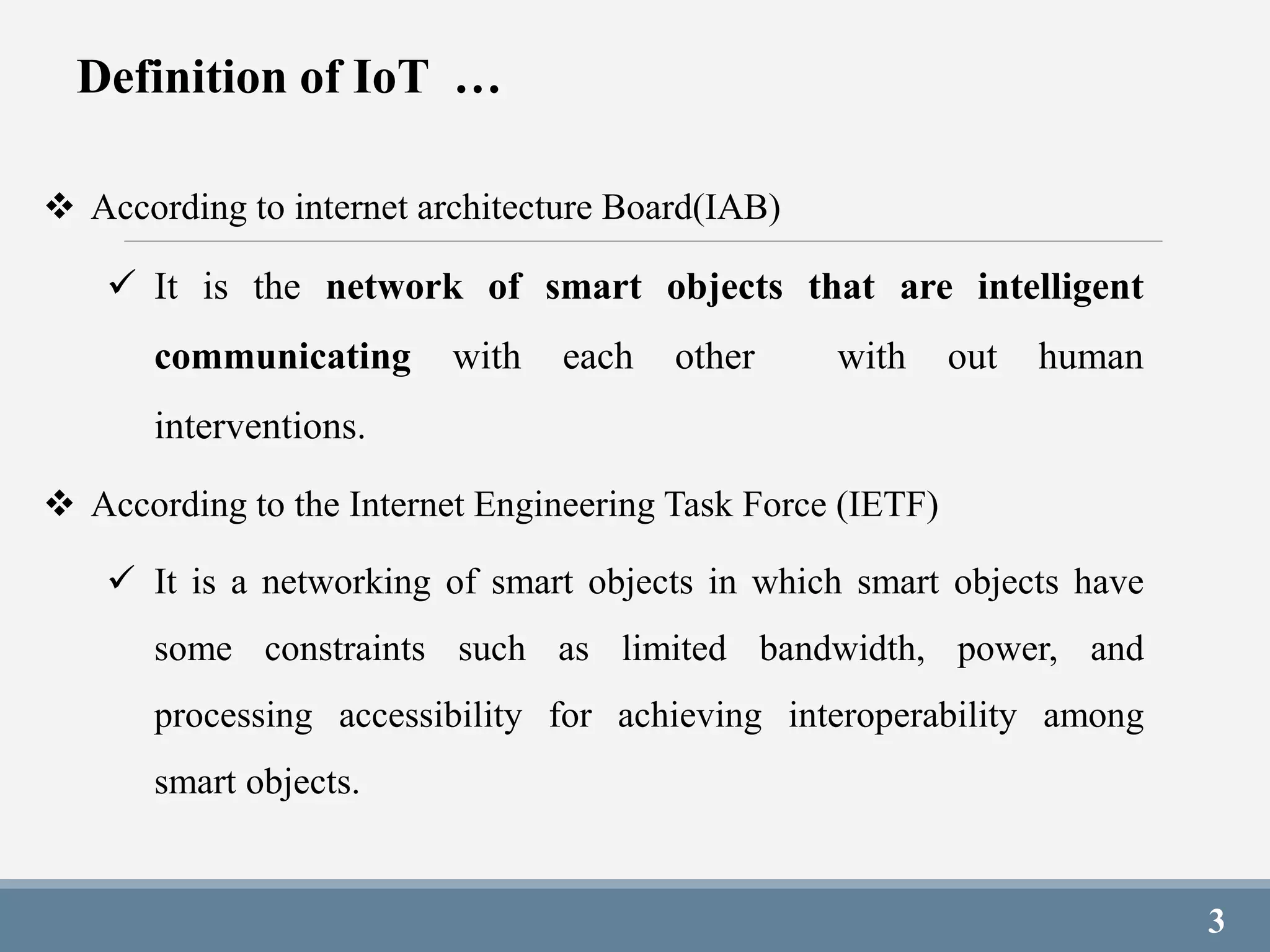 Internet of things (IoT) | PPTX