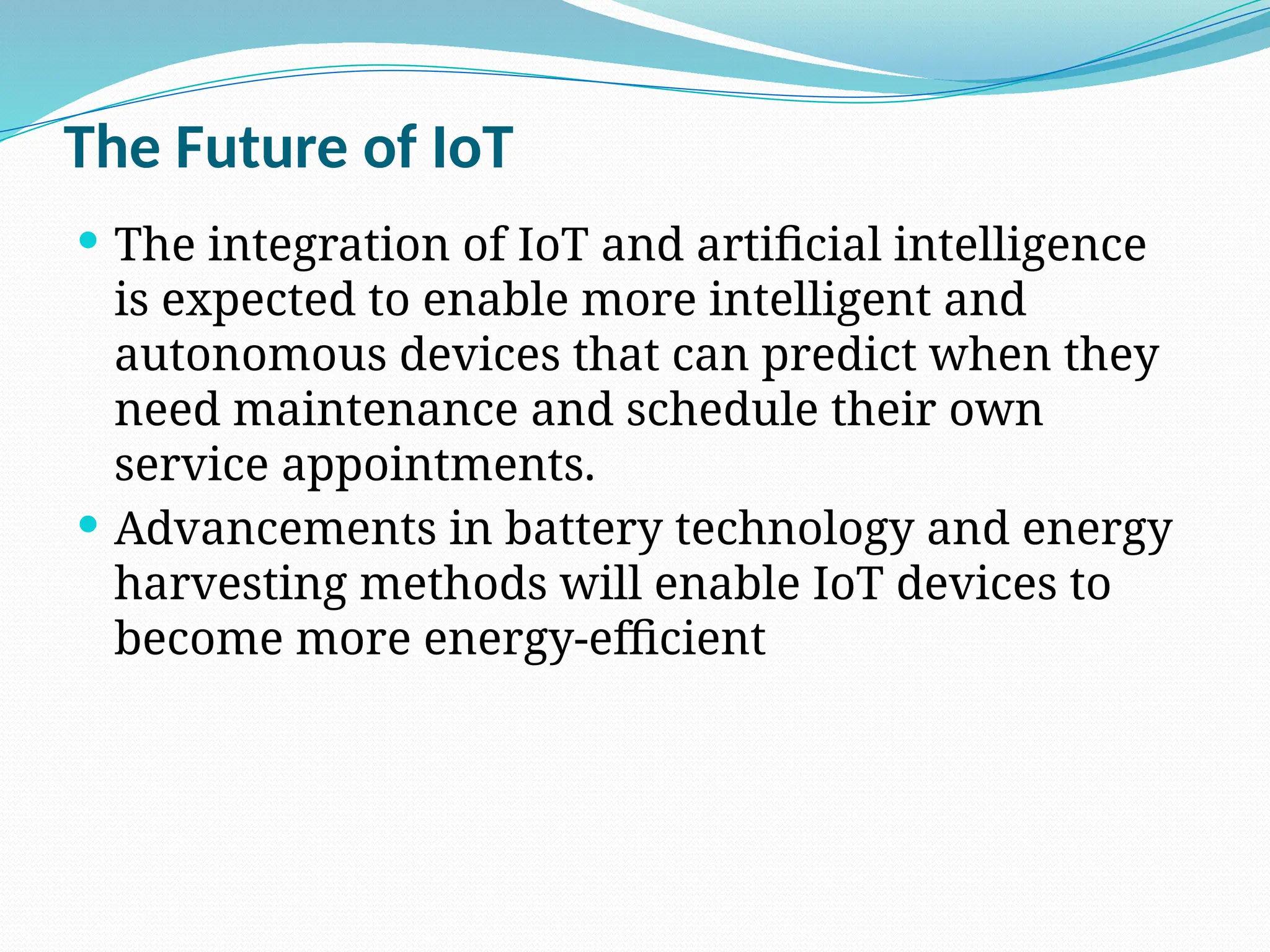 Internet Of Things explanations and uses | PPT