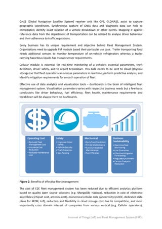 Internet of Things (IoT) and Fleet Management System (FMS) | PDF