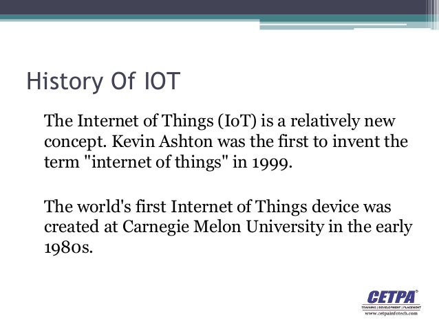 Internet Of Things (IOT) For Beginners | PPTX