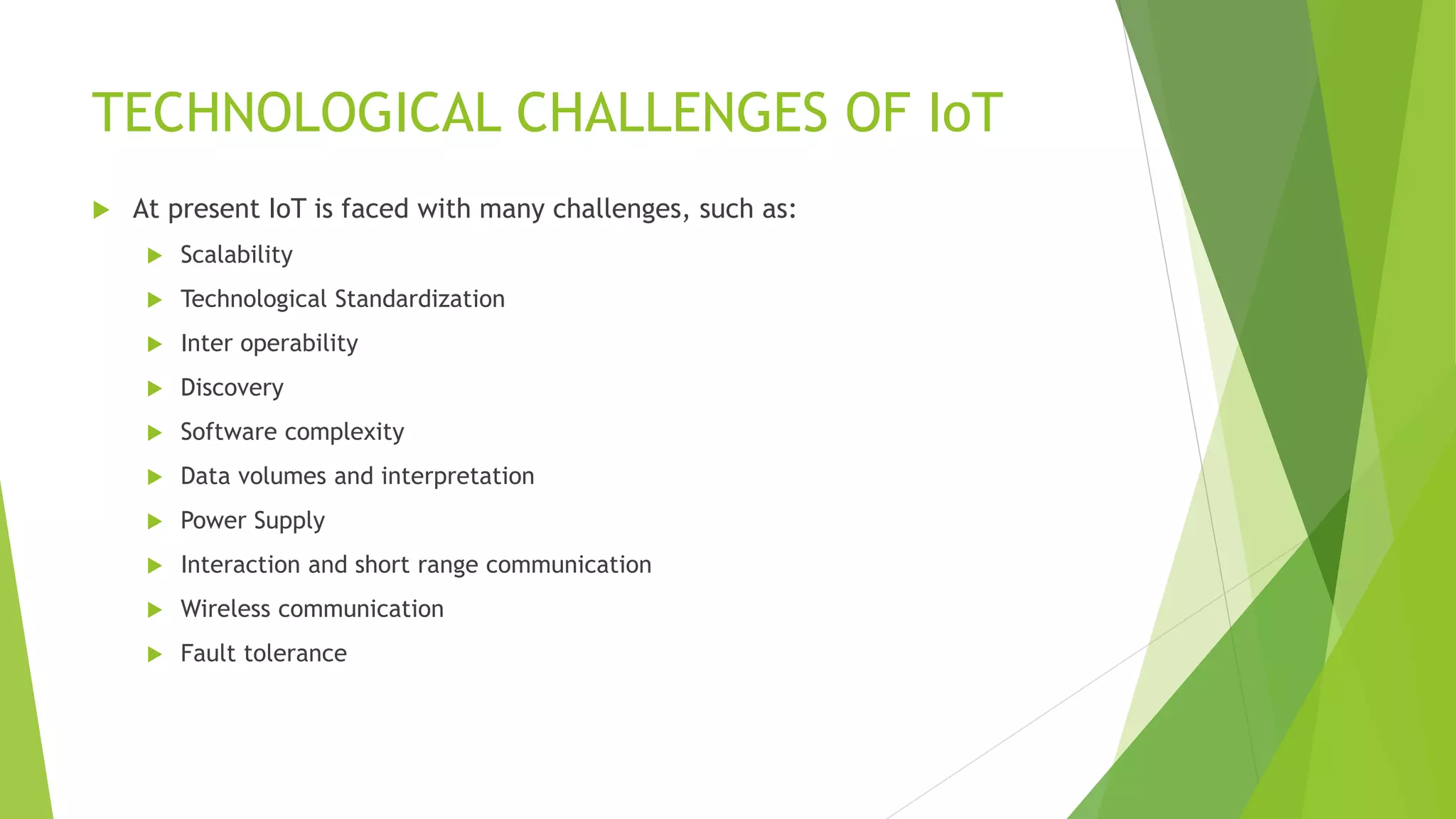 Internet of things (IoT) | PPTX