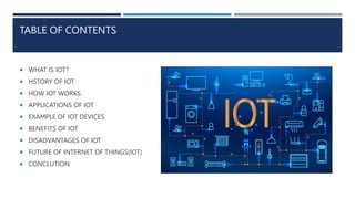 Internet of Things(IOT) | PPT
