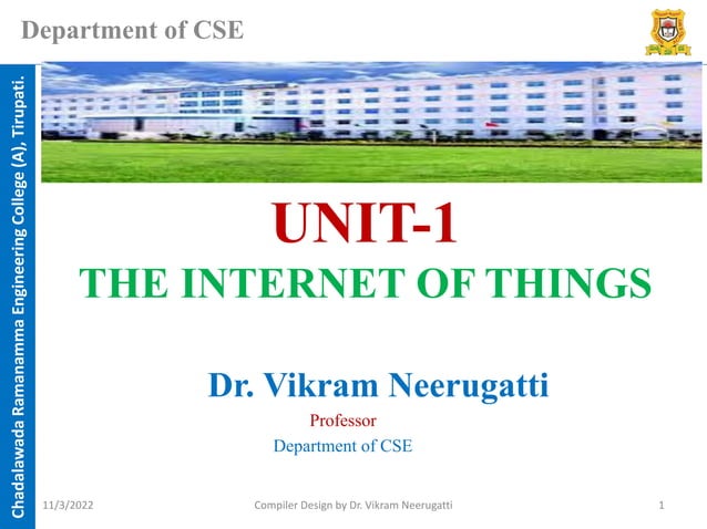 Introduction to IoT | PDF