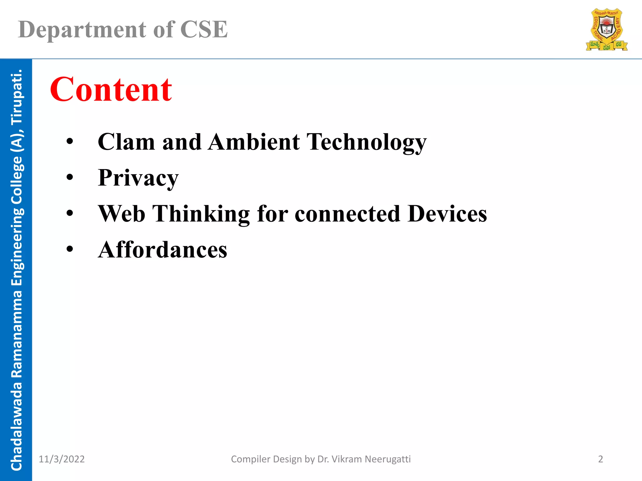 Design Principles for Connected Devices | PDF