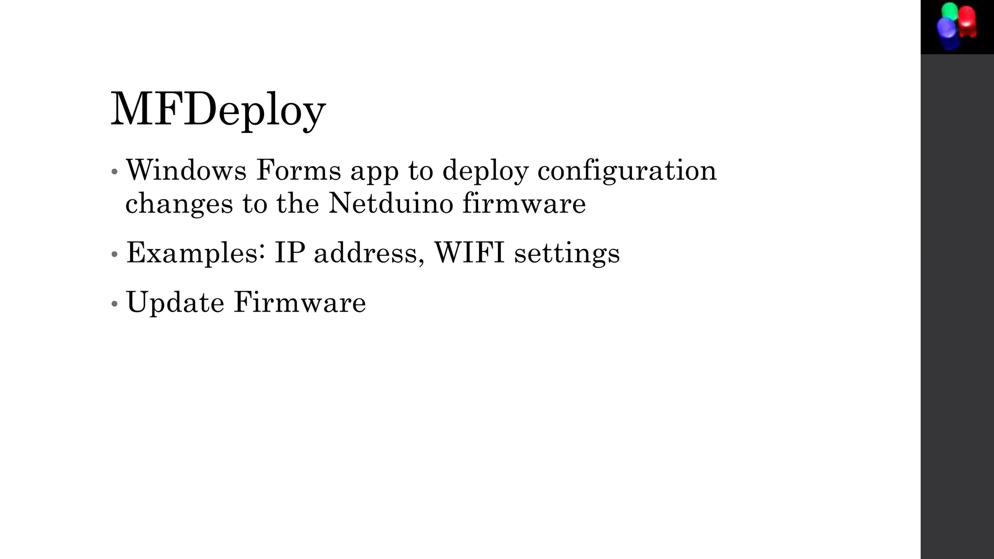 Intro To The Internet Of Things Using Netduino Ppt
